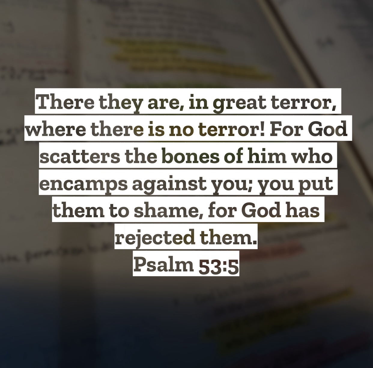Psalm 53 – Pastor Mac Daily DEVO – Daily DEVO