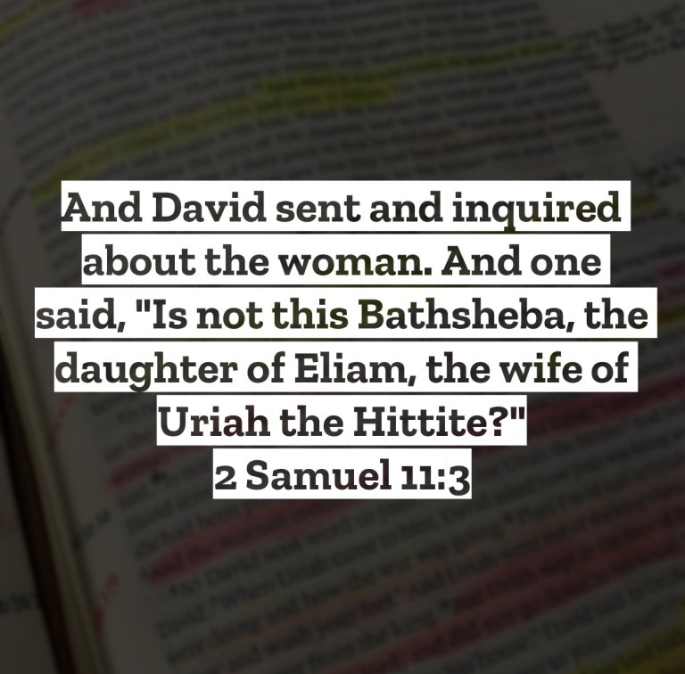 2 Samuel 11 – Pastor Mac Daily DEVO – Daily DEVO